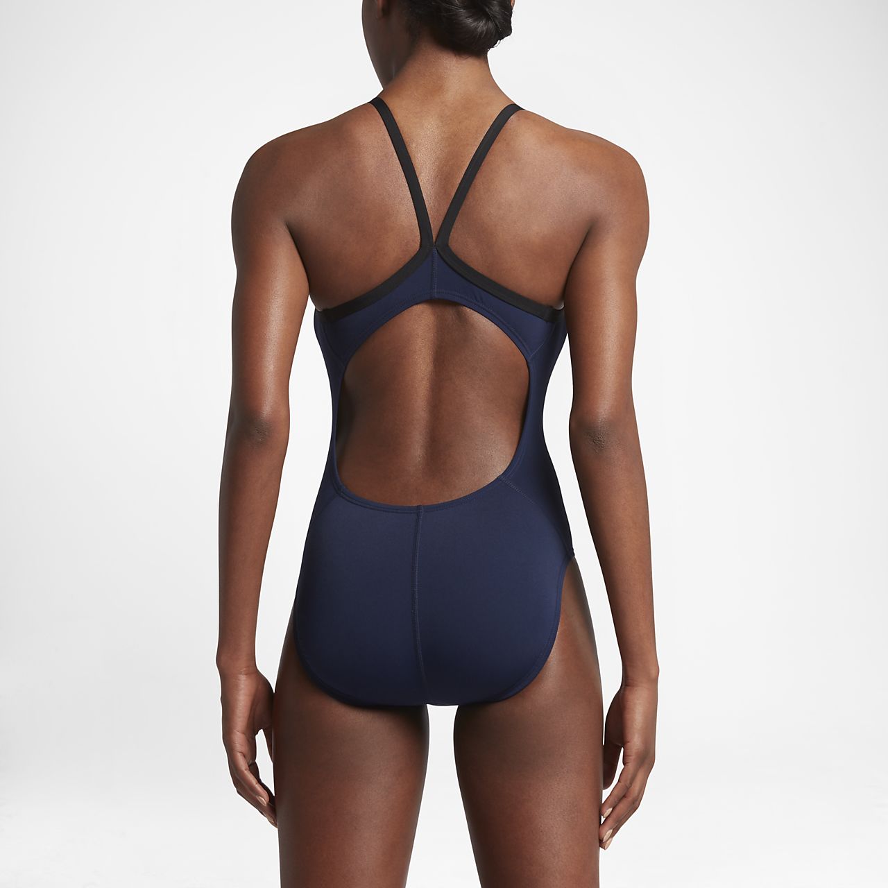 Nike Poly Core Solid Womens Swimsuit