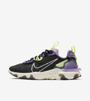 Women's React Vision 'Gravity Purple/Volt' Release Date